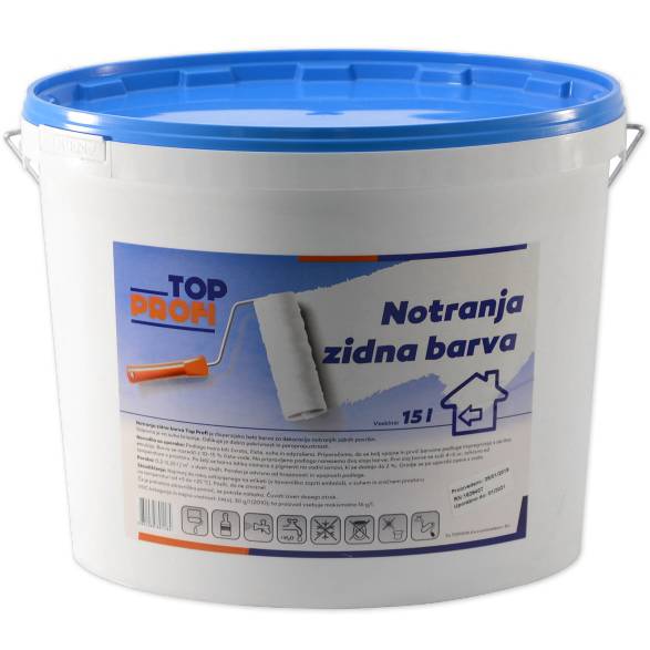 Notranje zidne barve - Topdom